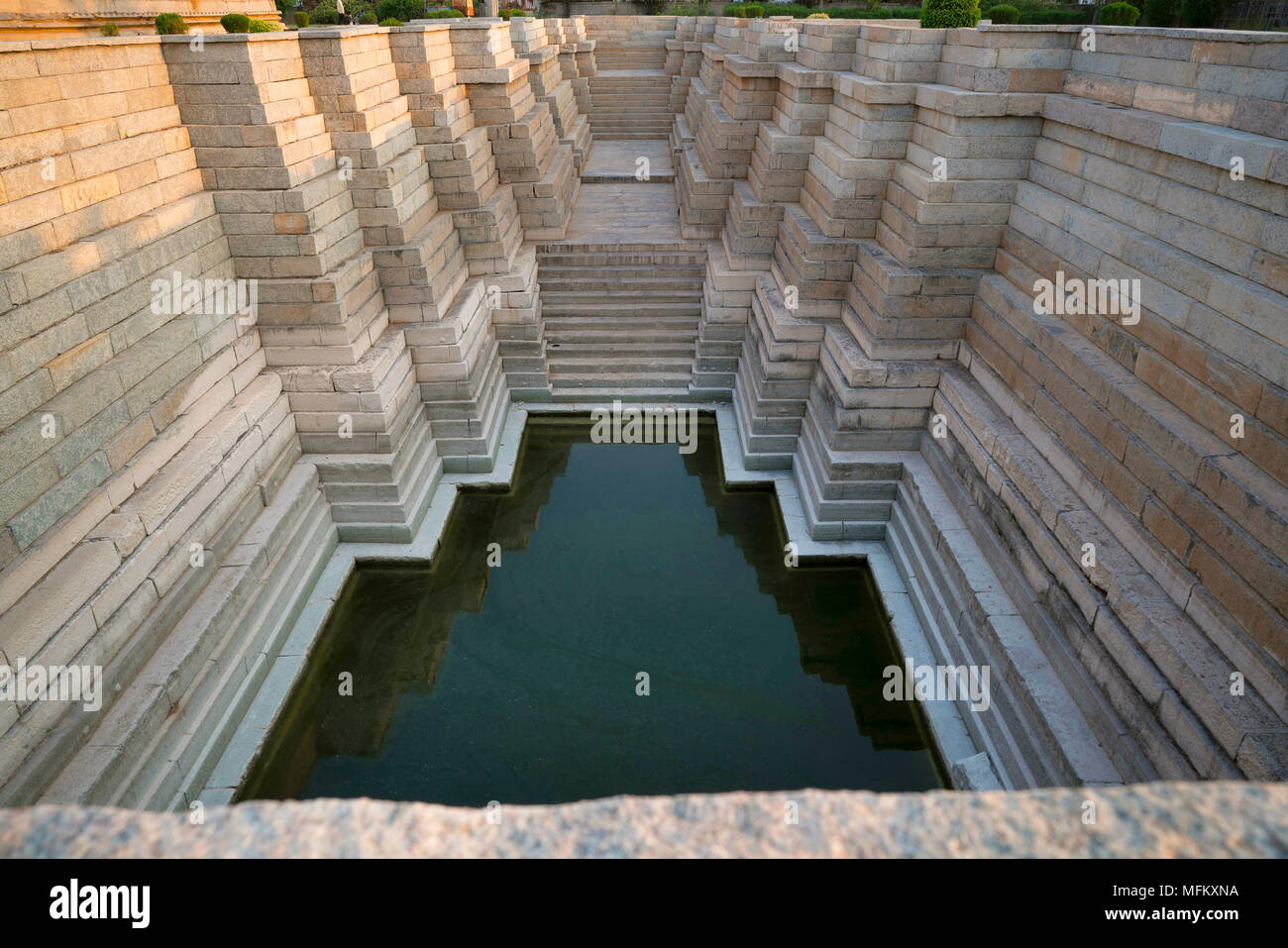 Mahadeva Temple, Itgi, Karnataka State, IndiaStepped well, restored by ...