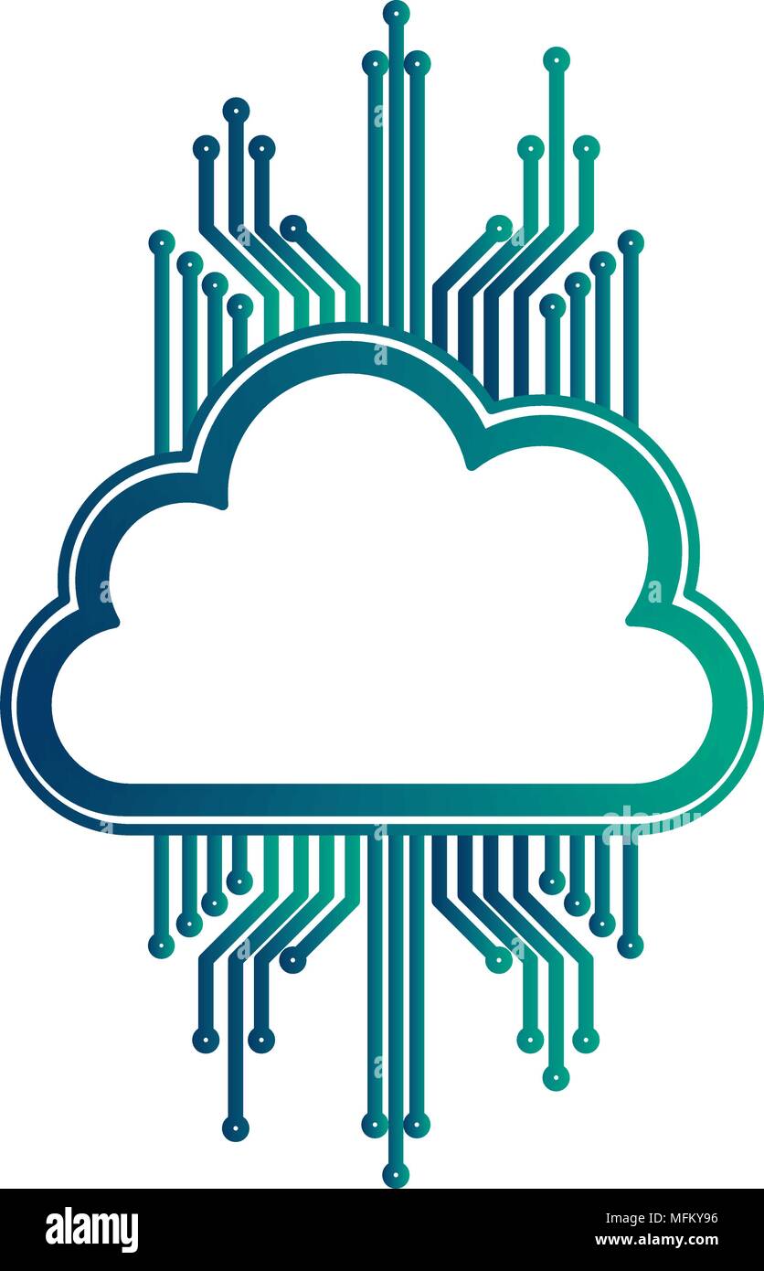 cloud storage cyber security circuit digital Stock Vector Image & Art ... cloud storage cyber security circuit digital Stock Vector Image & Art ...