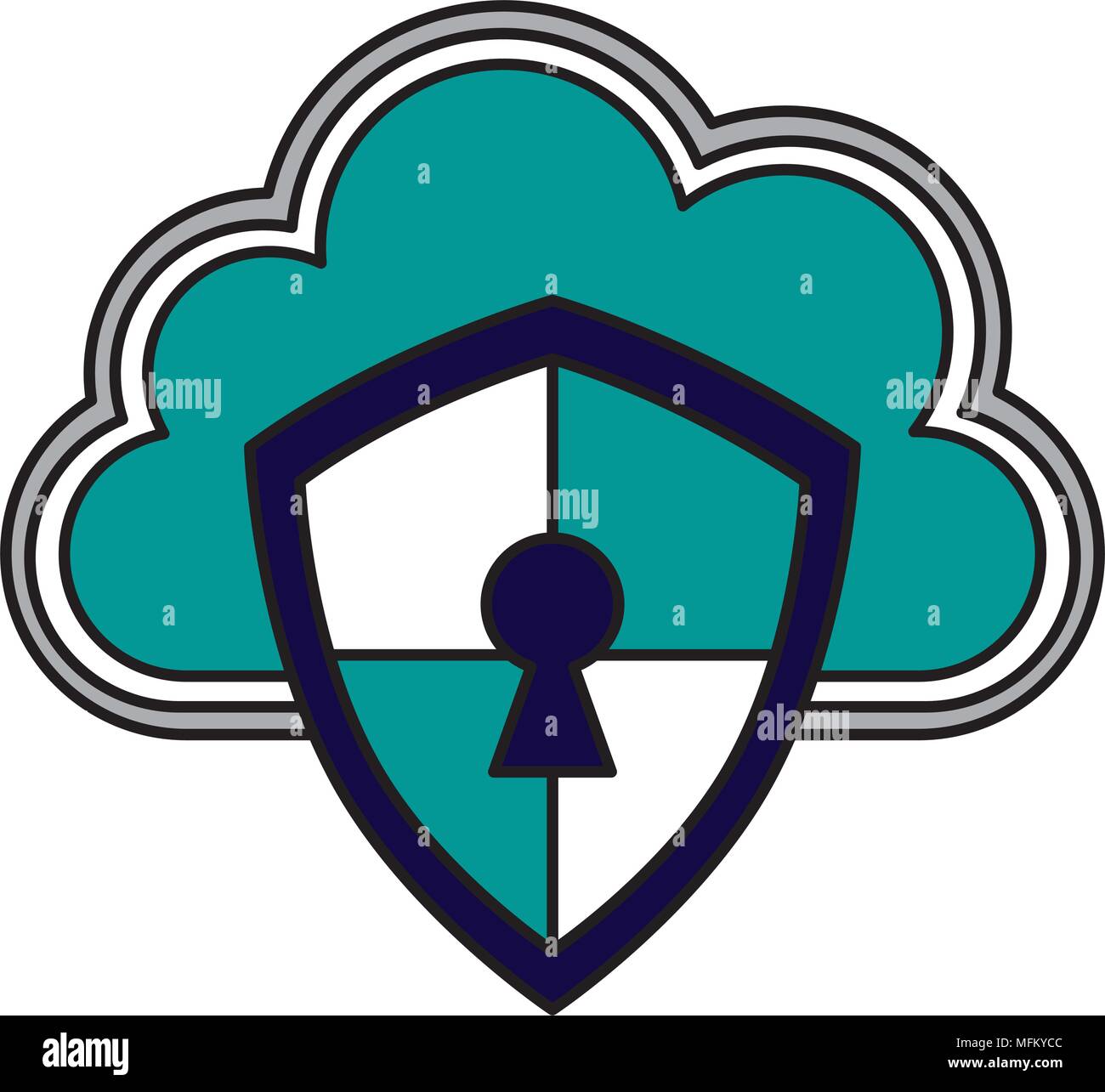 Keyhole spider web Stock Vector Images - Alamy