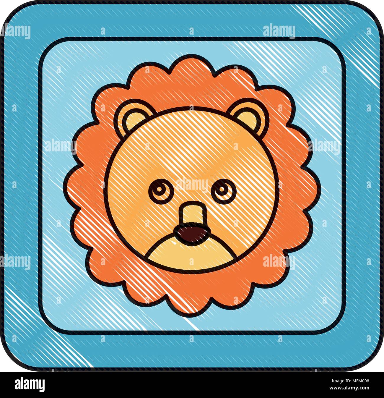 Lion cube Stock Vector Images - Alamy