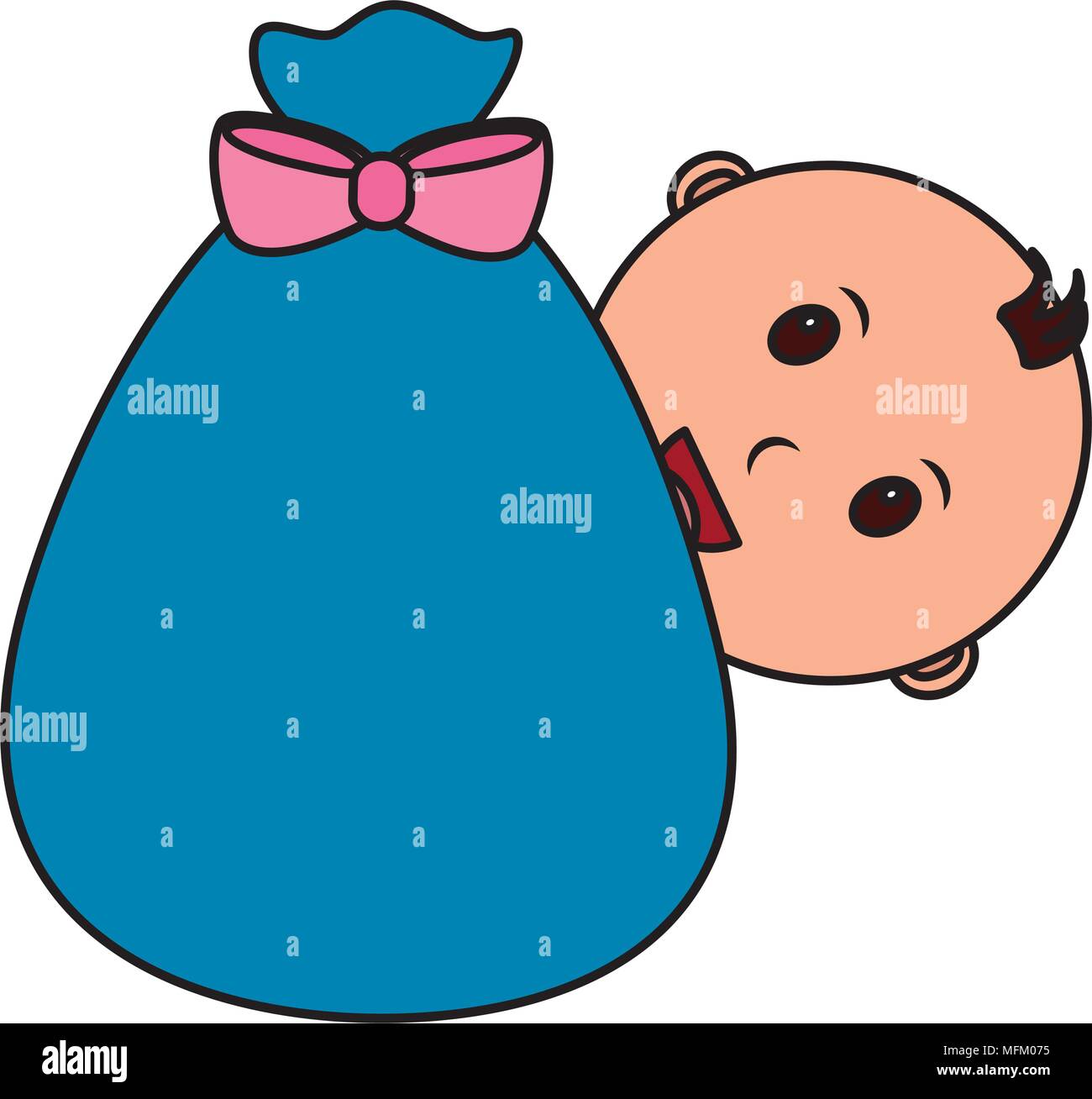 Birth sack Stock Vector Images - Alamy