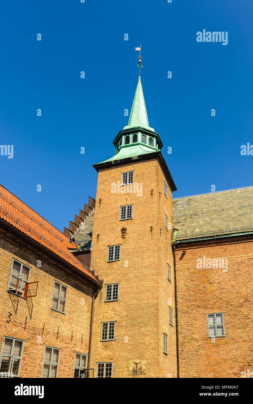 Akershus Fortress, a medieval castle that was built to protect Oslo ...