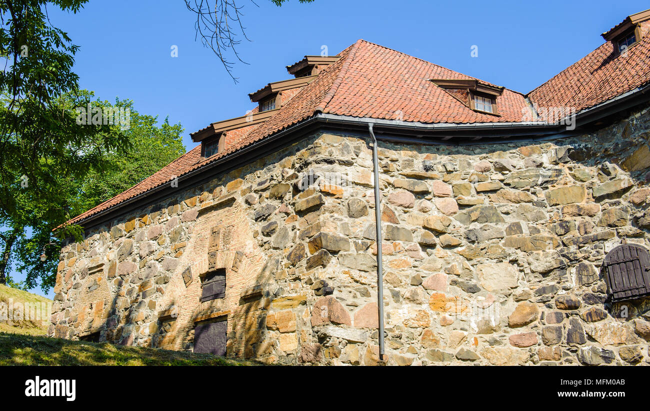 Akershus Fortress, a medieval castle that was built to protect Oslo ...