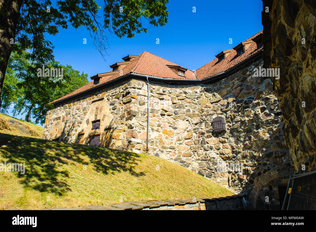 Akershus Fortress, a medieval castle that was built to protect Oslo ...
