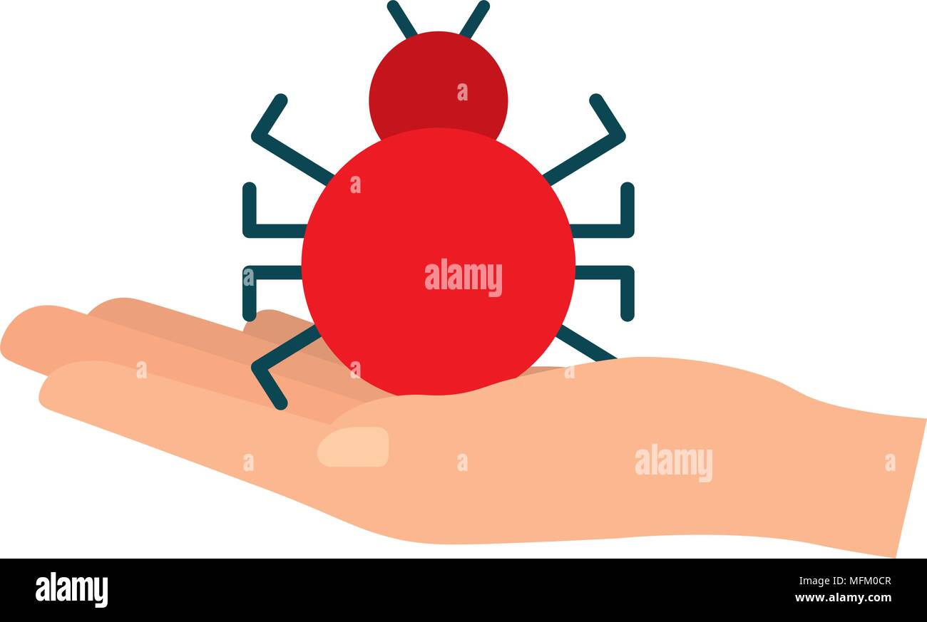 bug virus animal attack Stock Vector Image & Art - Alamy