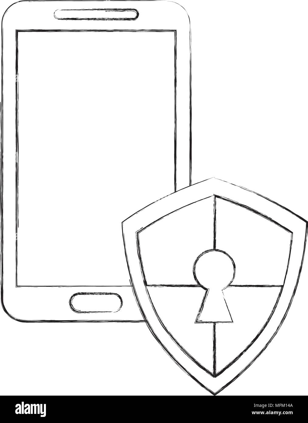 cyber security concept Stock Vector Image & Art - Alamy