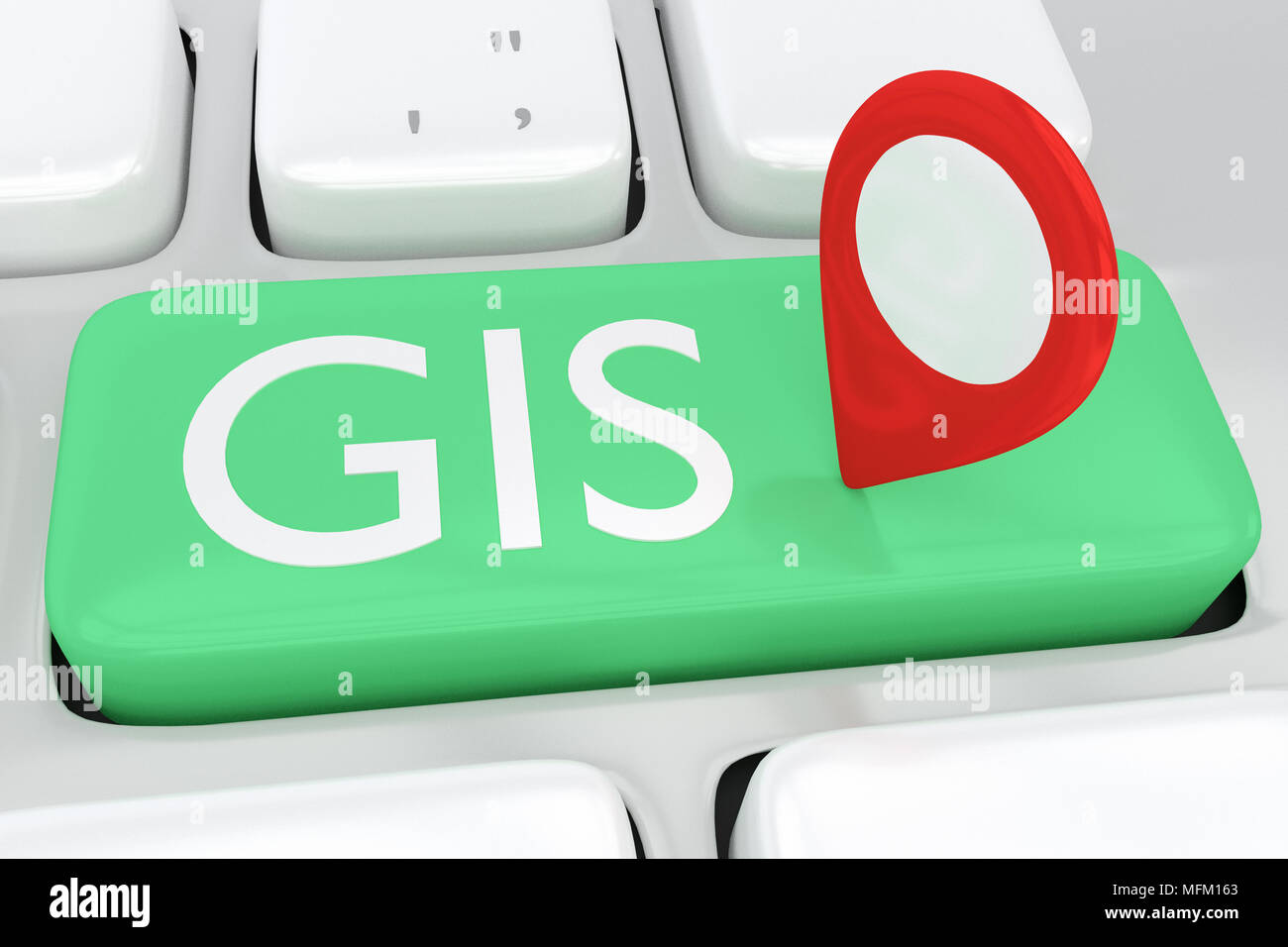 Geographic Information System Map High Resolution Stock Photography and ...