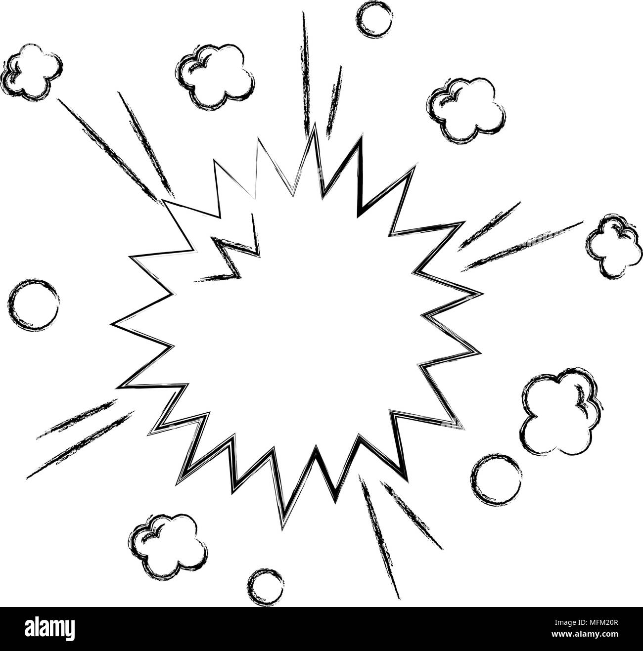 comic explosion comic speech bubble Stock Vector Image & Art - Alamy