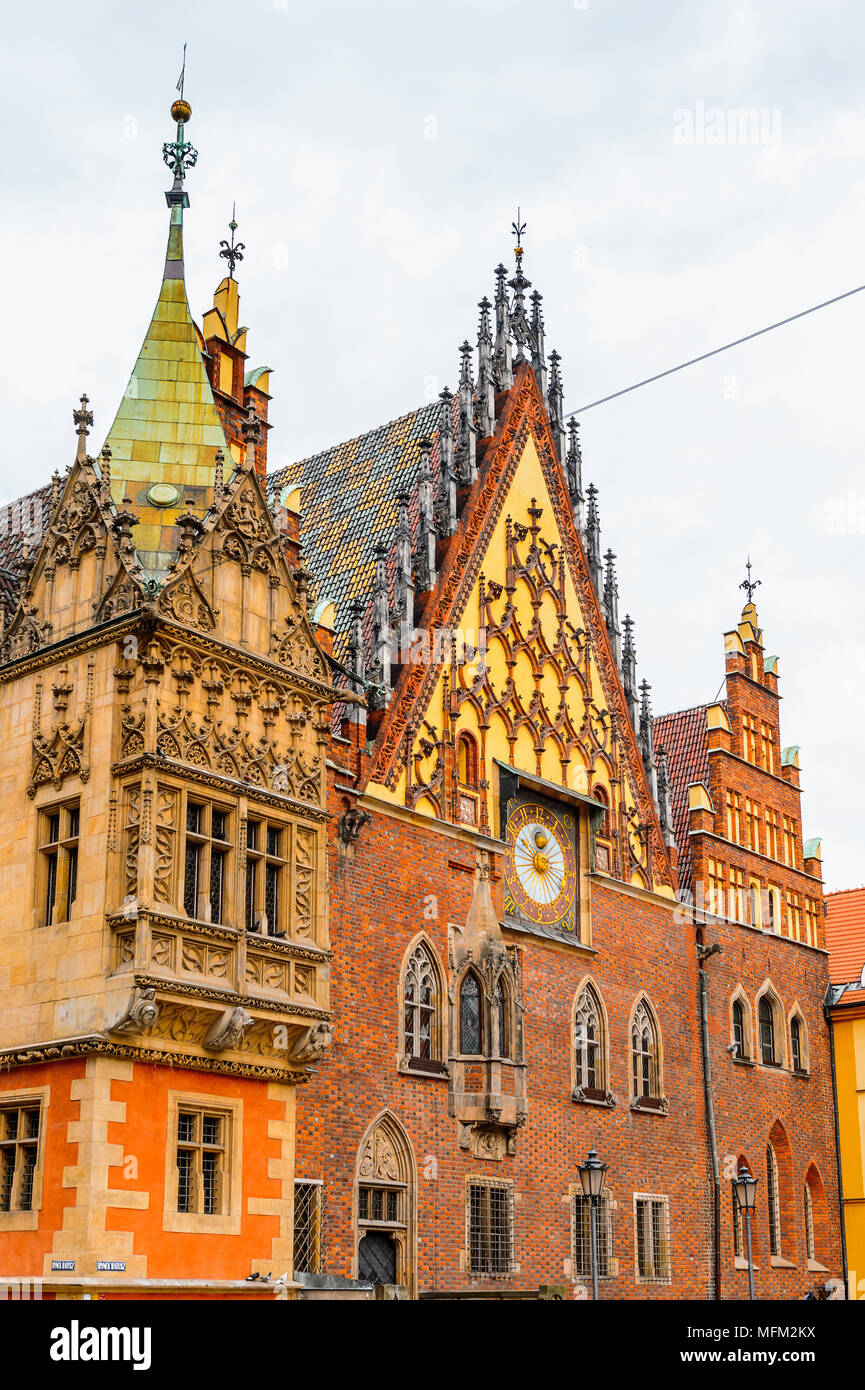 Wroclaw Town Hall, Wroclaw, Poland Stock Photo - Alamy