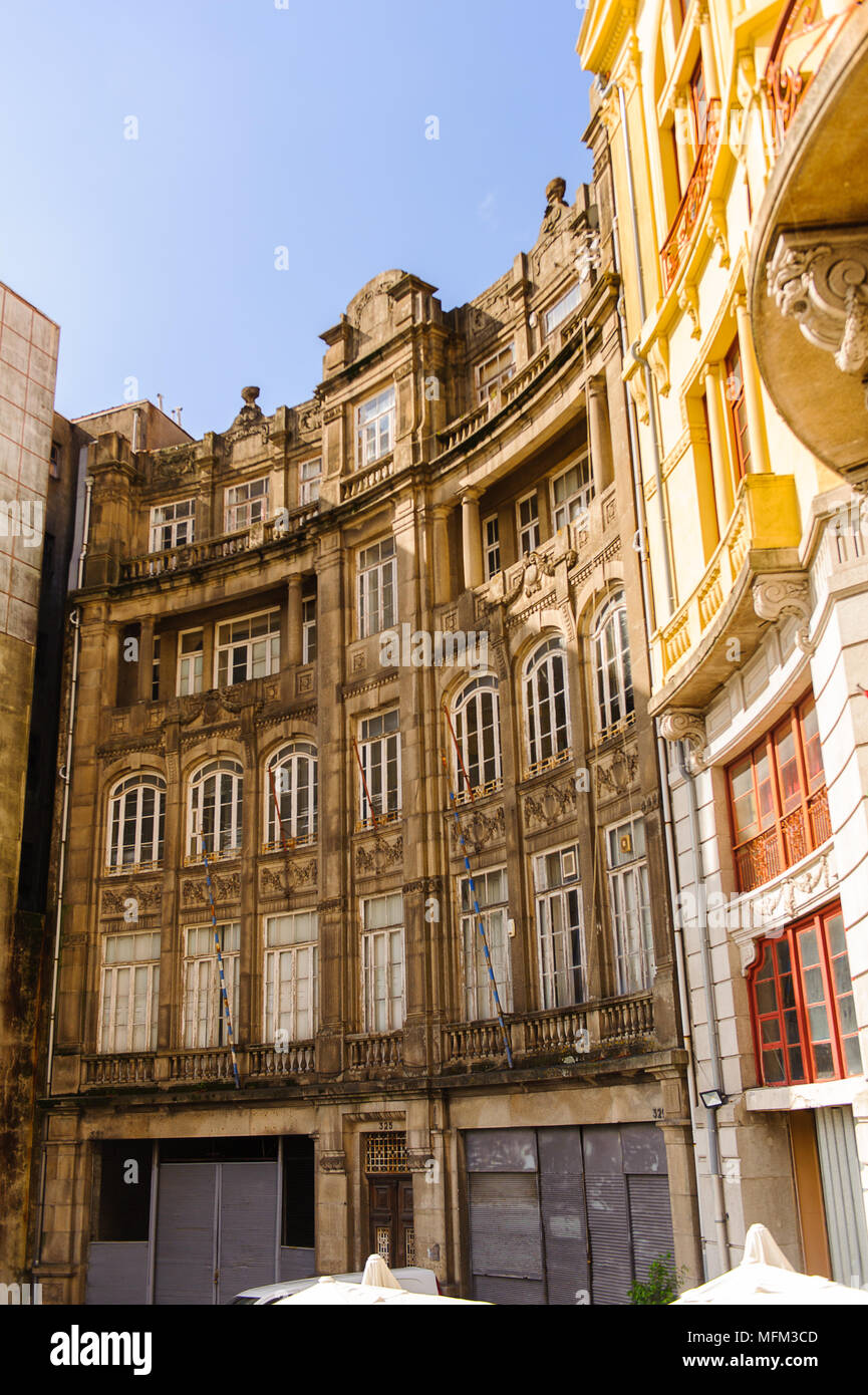 Architecture of Porto, the second largest city in Portugal Stock Photo ...