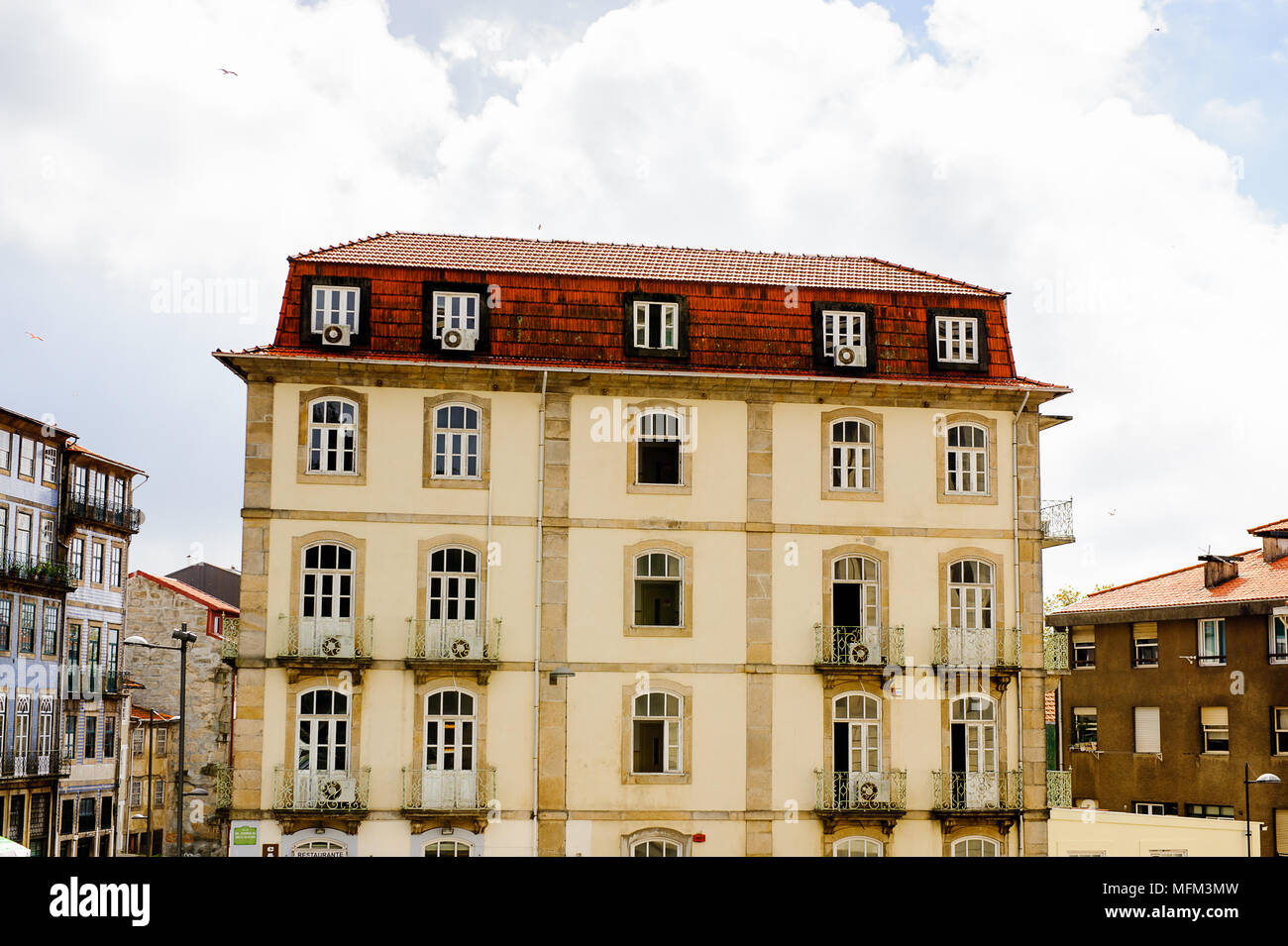 Architecture of Porto, the second largest city in Portugal Stock Photo ...
