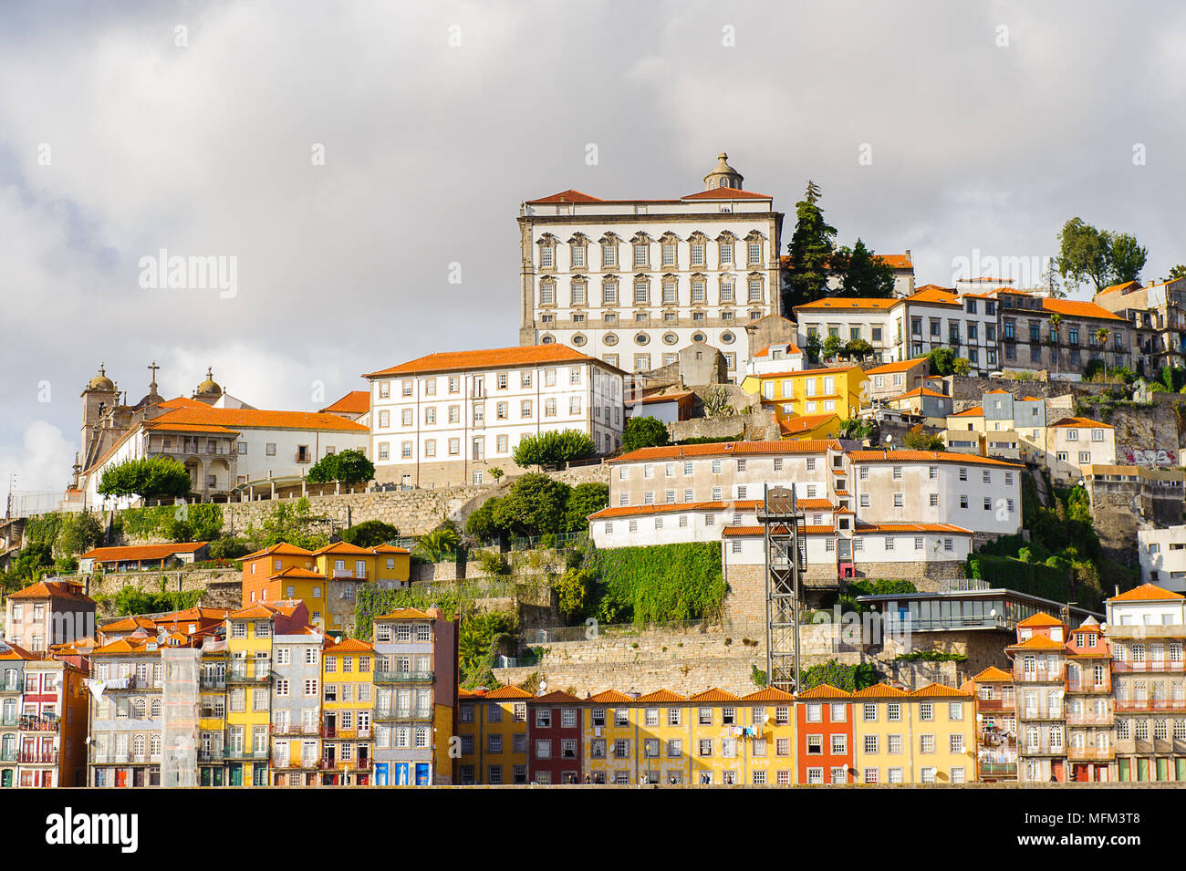 Douro Valley of Porto, the second largest city in Portugal Stock Photo ...
