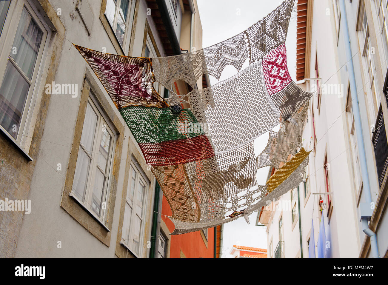 Architecture of the Historic center of Coimbra, Portugal. World ...