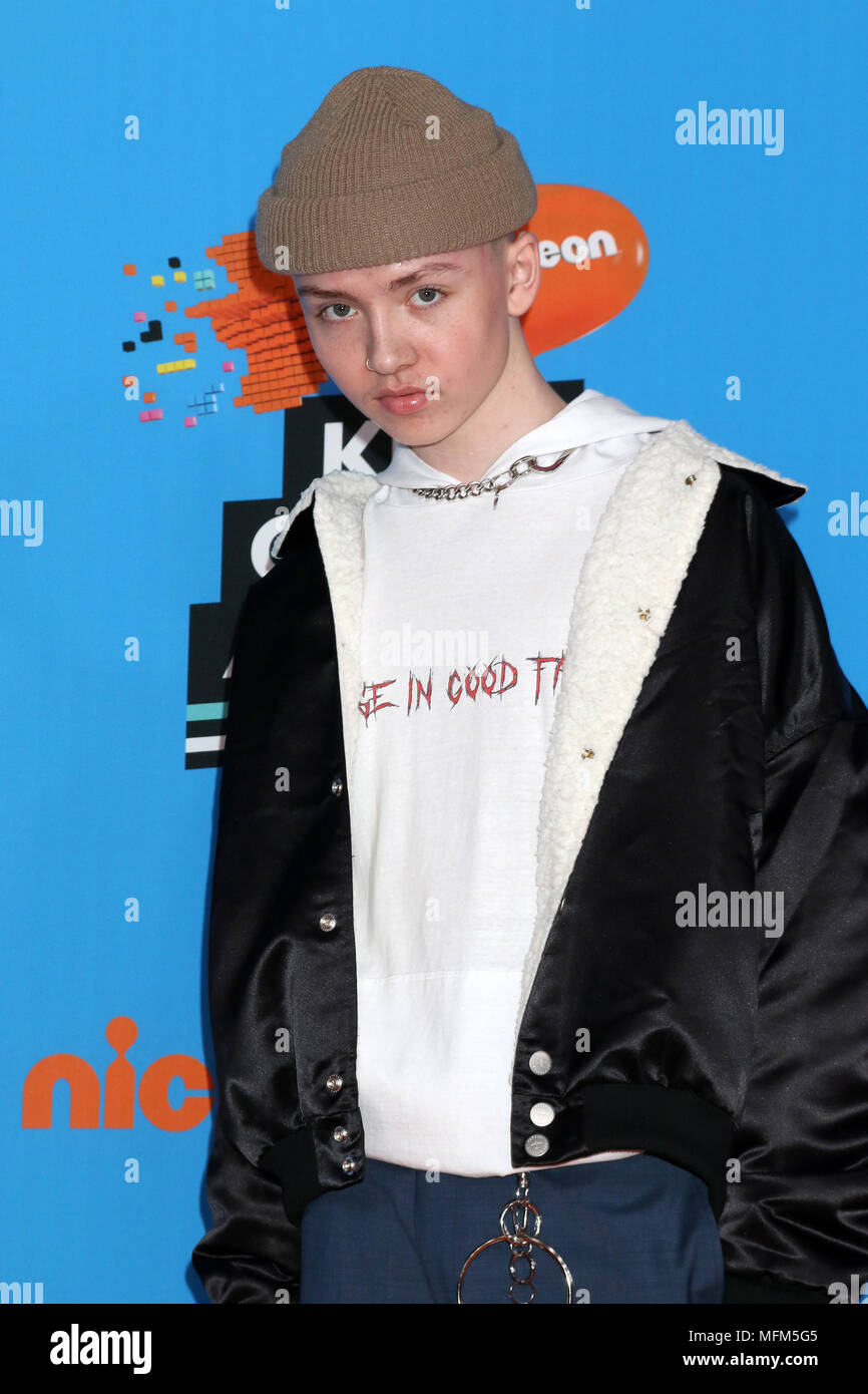 2018 Nickelodeon Kids' Choice Awards, held at The Forum in Inglewood ...