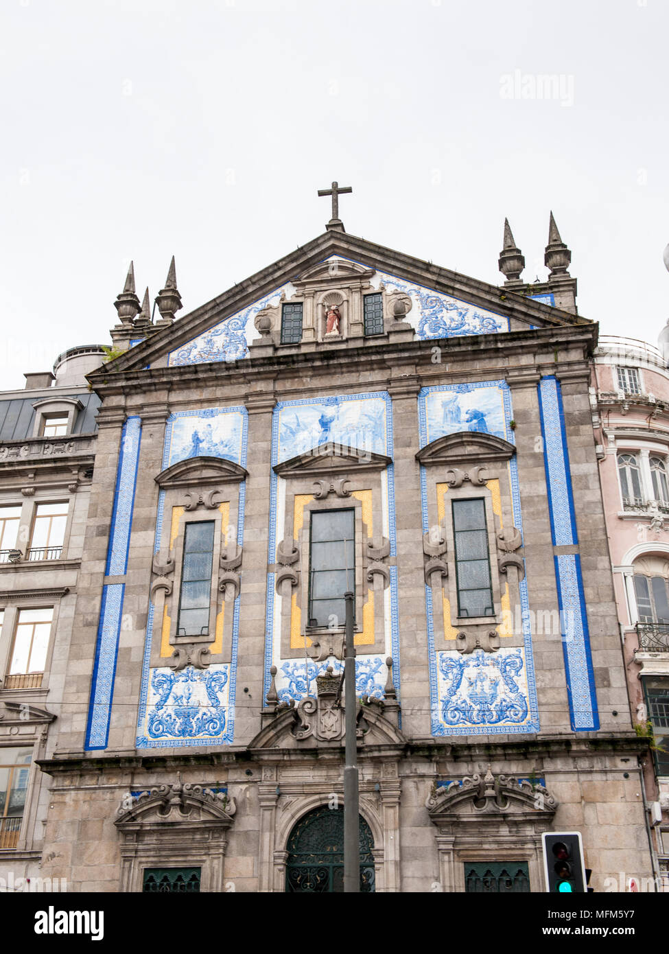Architecture of the centre of Porto, Portugal. Porto is the second ...