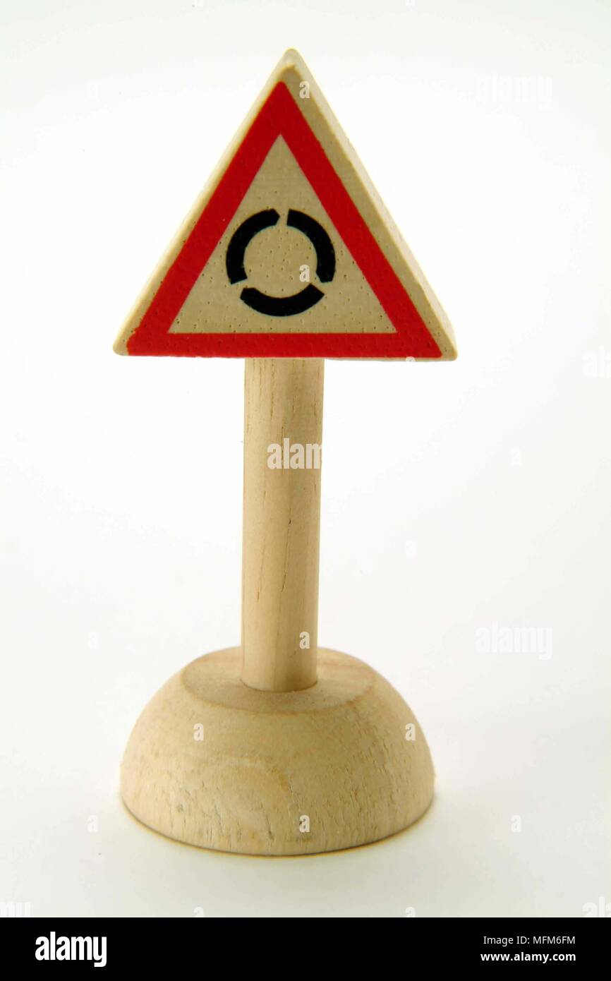 Compulsory ahead traffic sign hi-res stock photography and images - Alamy