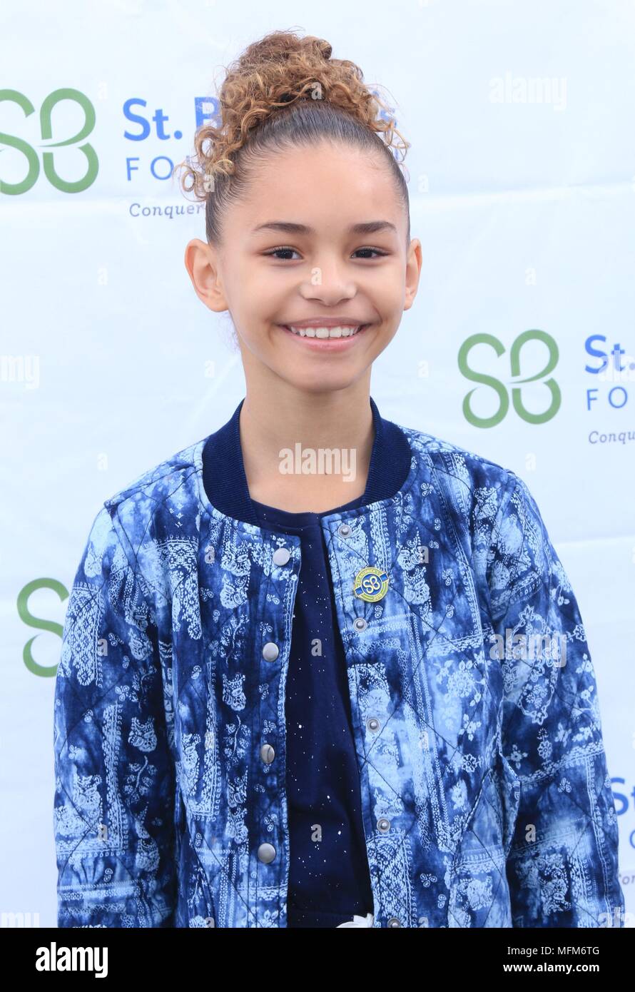 St. Baldrick's Foundation celebrity event Featuring: Jayla Renee ...
