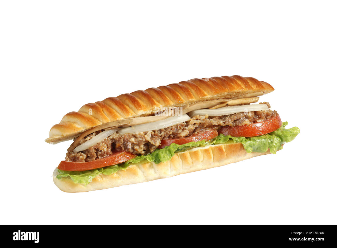 Subway sandwich Cut Out Stock Images & Pictures - Alamy