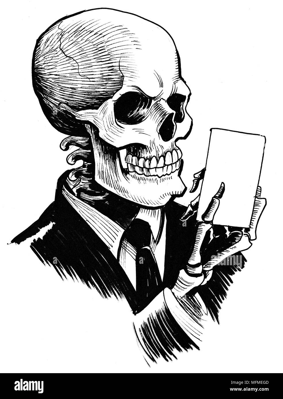 Skeleton hand holding a skull hi-res stock photography and images - Alamy