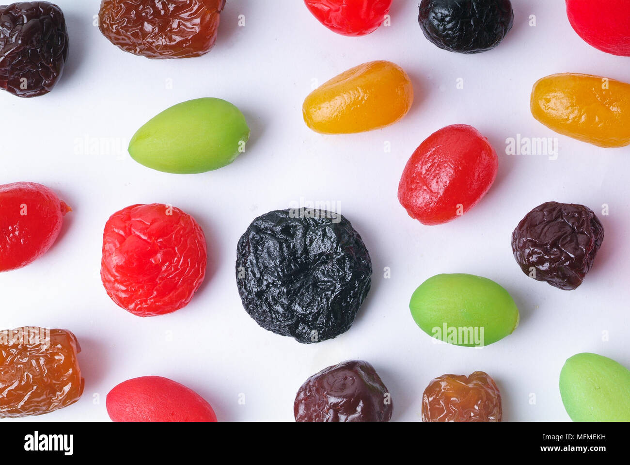 Dried fruits. chinese preserved fruit Stock Photo - Alamy