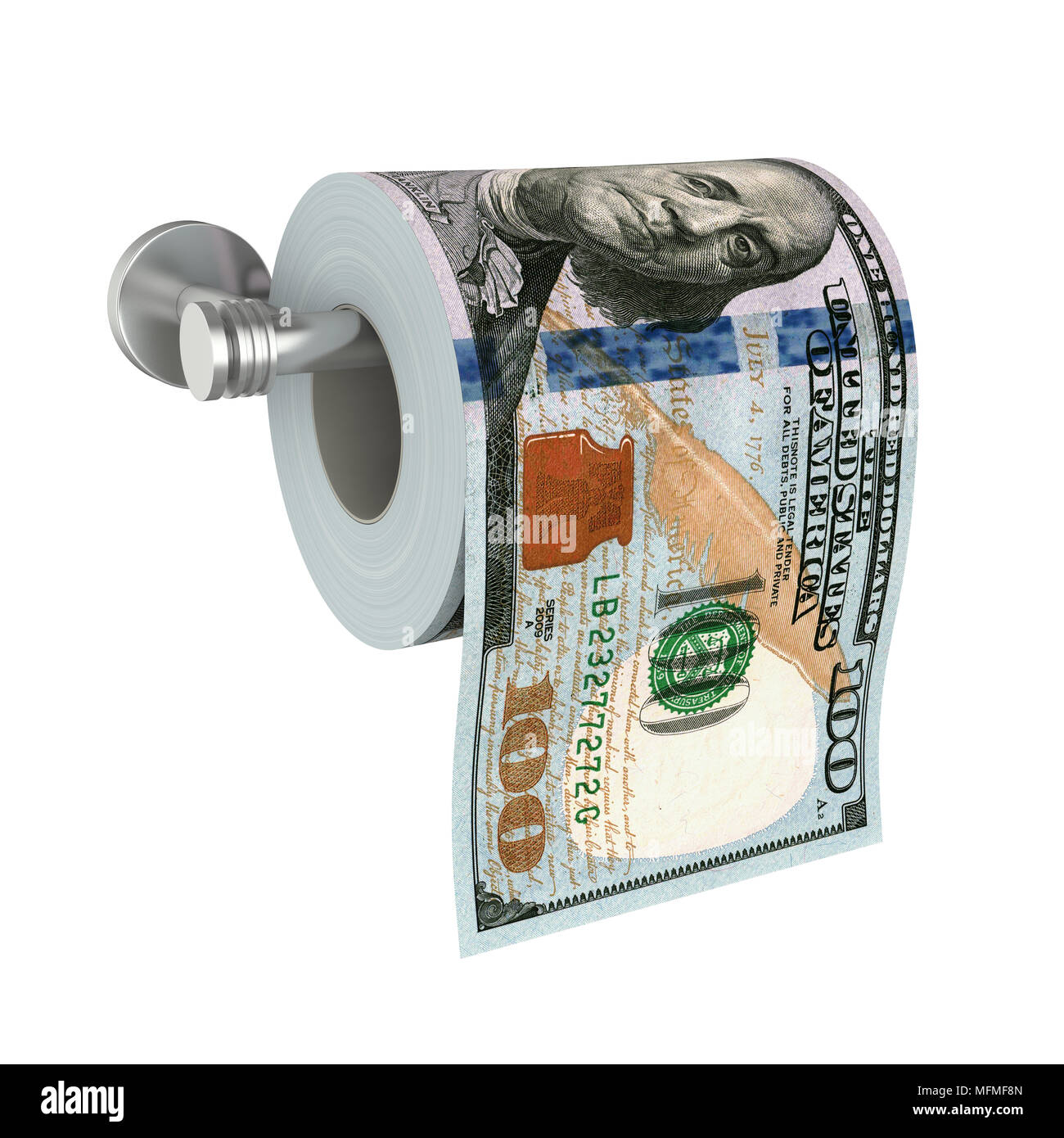 Money Toilet Paper
