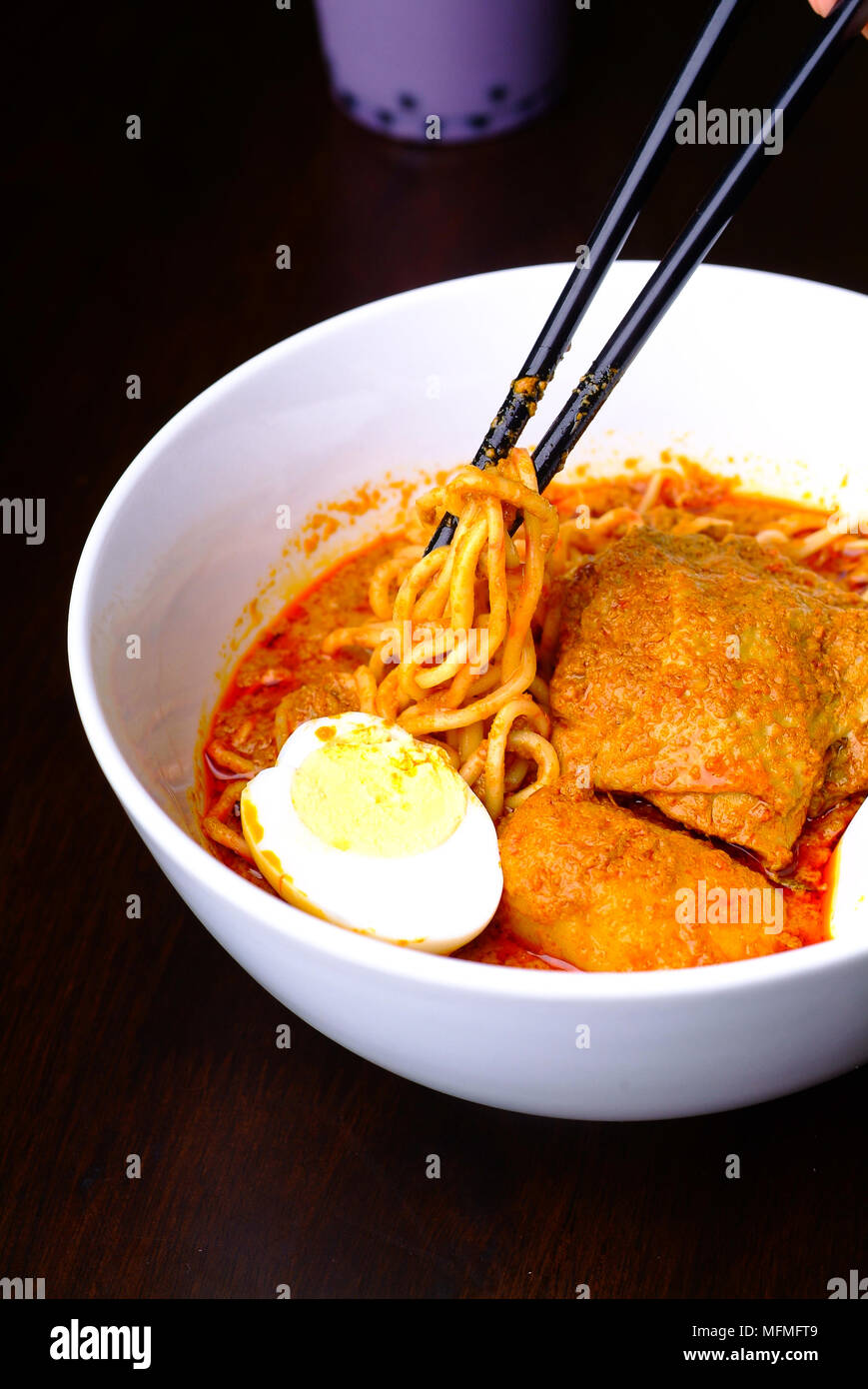 Malaysia chicken mee noodles hi-res stock photography and images - Alamy