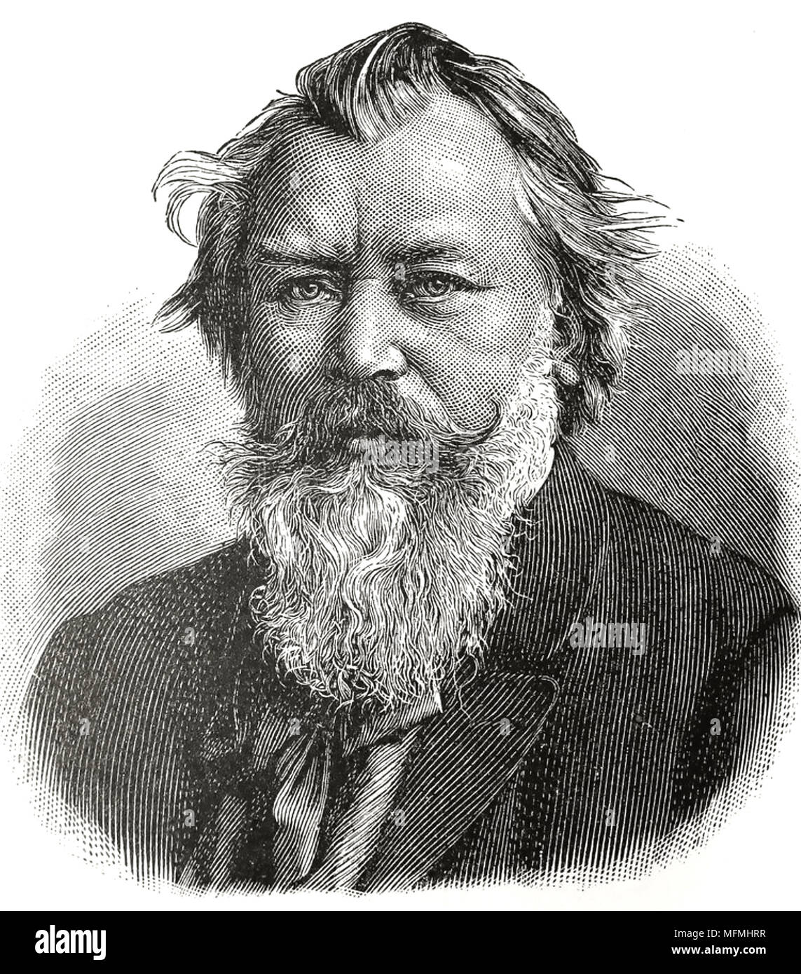 Johannes brahms 1833 1897 hi-res stock photography and images - Alamy