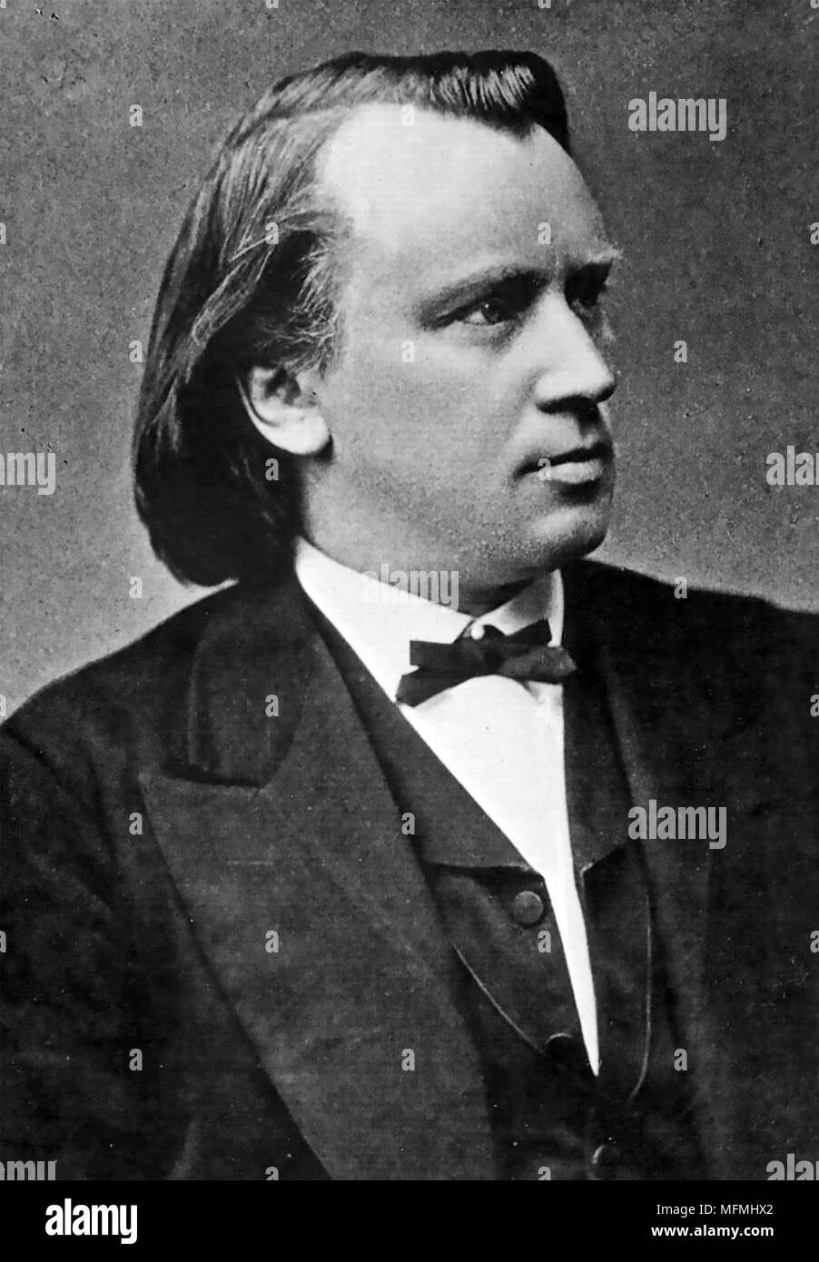 Johannes brahms 1833 1897 hi-res stock photography and images - Alamy