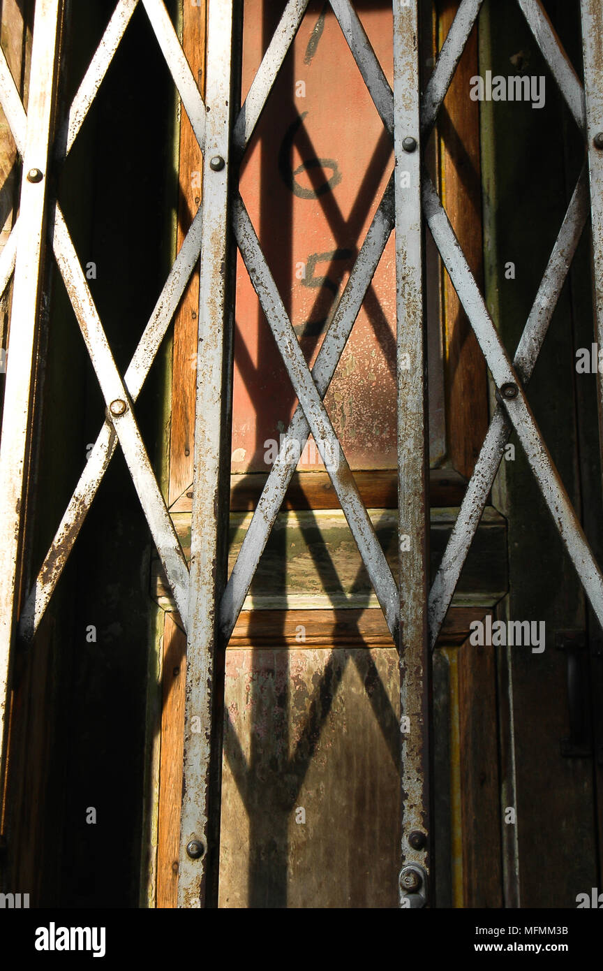 gates. gate of a residence Stock Photo - Alamy