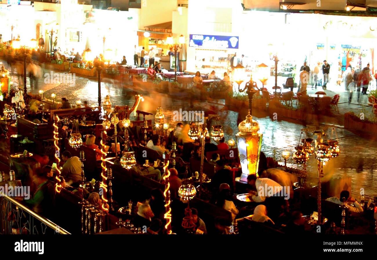 High angle view of a group of people in a restaurant Ref: CRB416 10009 ...