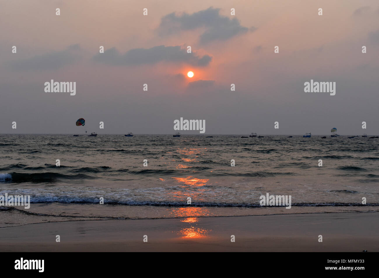 Baga Beach And Goa Stock Photos & Baga Beach And Goa Stock Images - Alamy