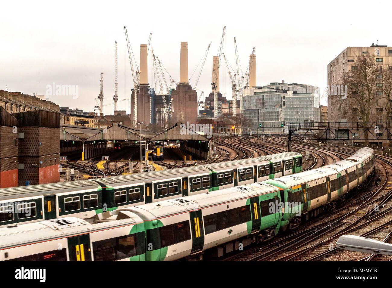 battersea power station london Stock Photo - Alamy