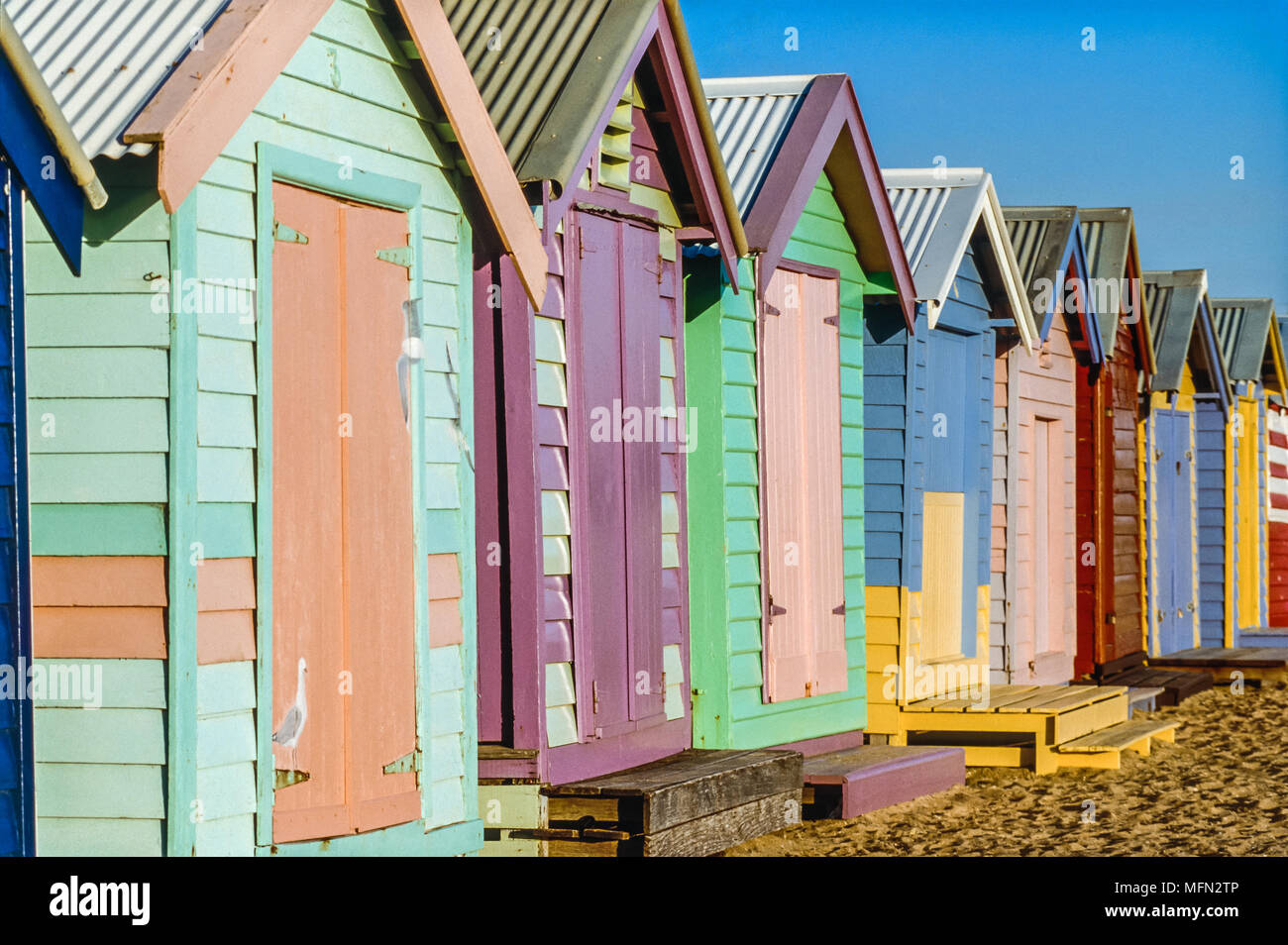 Brighton Beach Boxes High Resolution Stock Photography and Images - Alamy