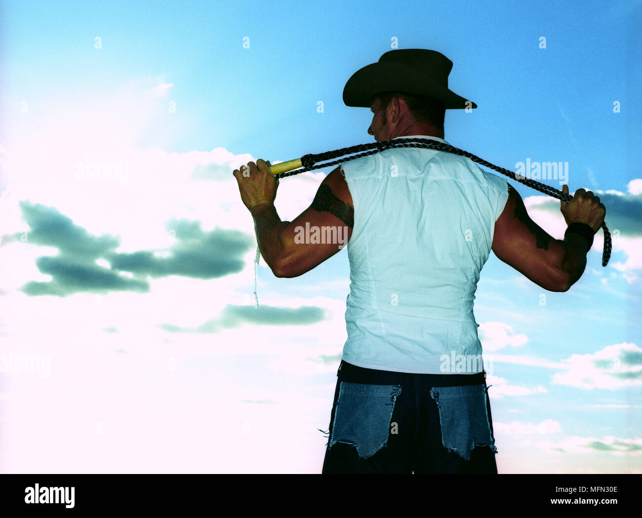 Holding a whip hi-res stock photography and images - Alamy