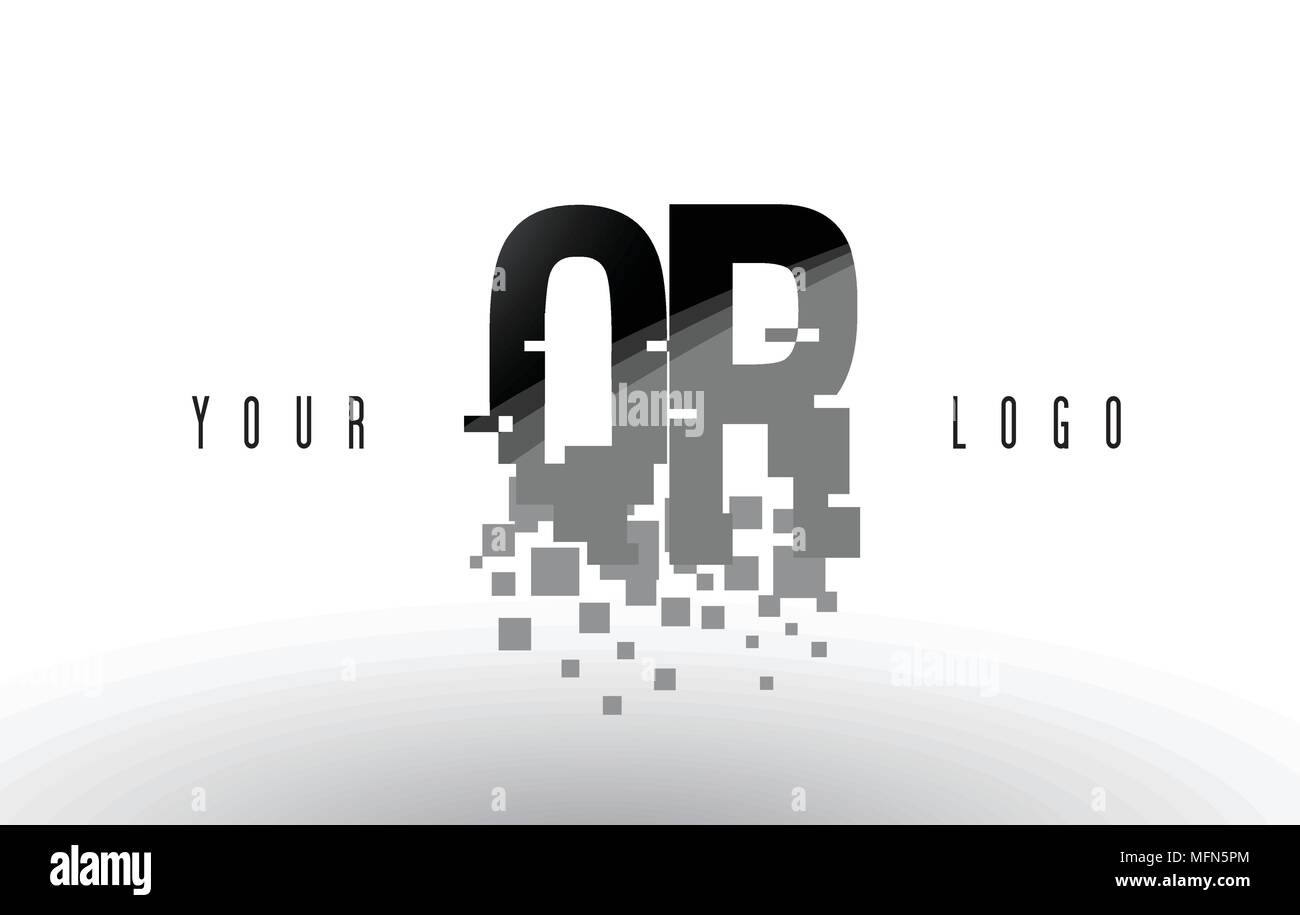 Qr logo vector vectors hi-res stock photography and images - Alamy