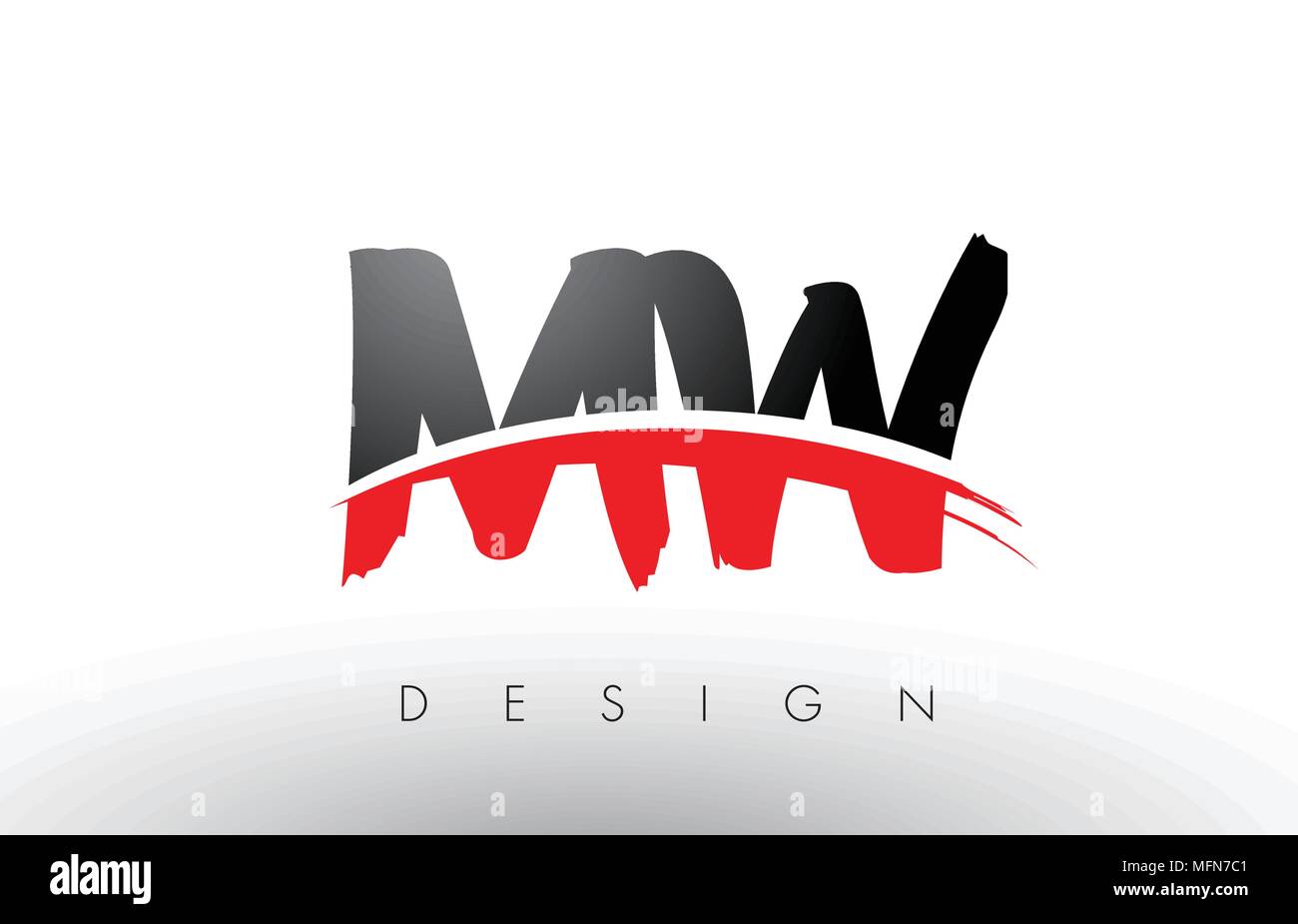 M w letters vector vectors hi-res stock photography and images - Alamy