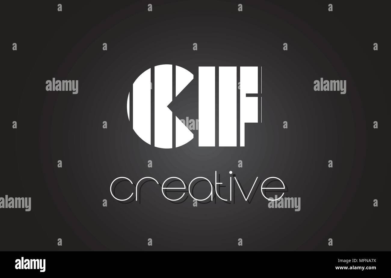 Letter C F Logo High Resolution Stock Photography and Images - Alamy