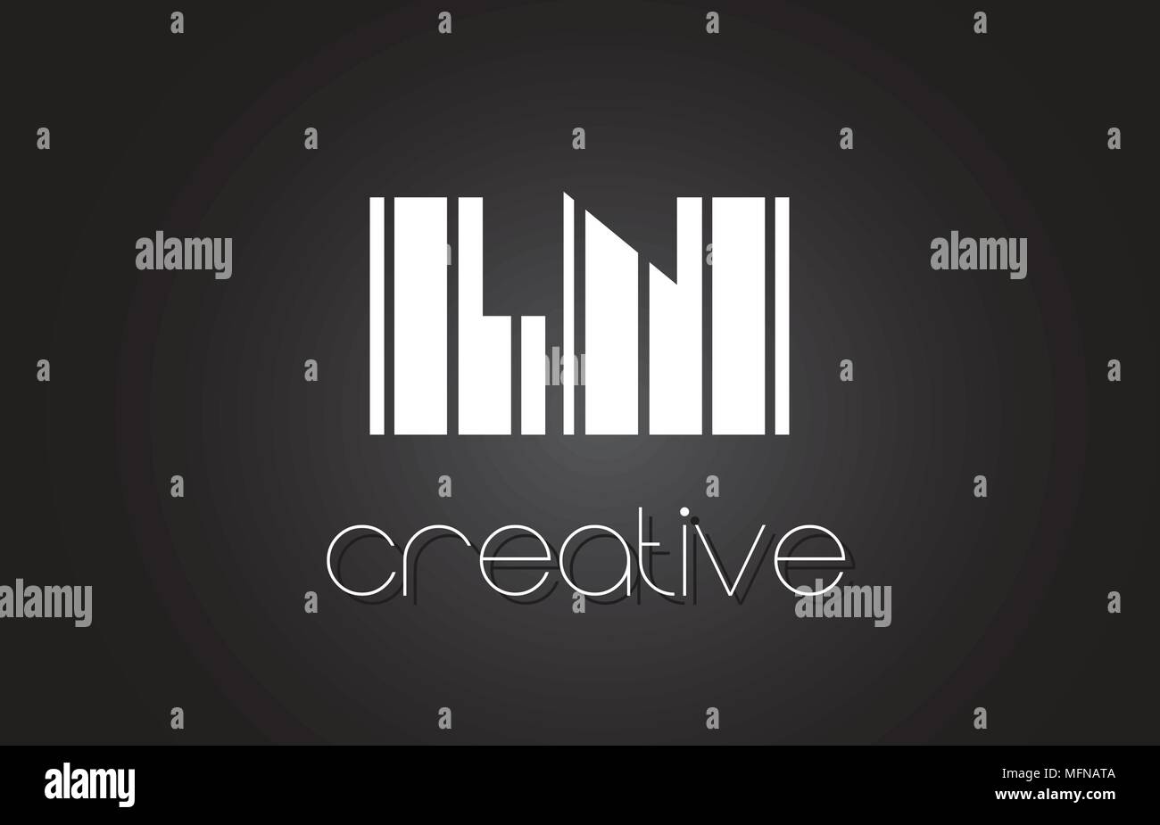 Letter n l logo hi-res stock photography and images - Alamy