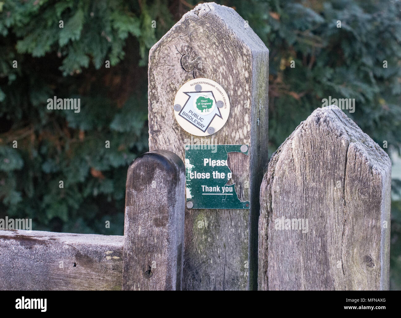 Cotswolds way sign hi-res stock photography and images - Alamy