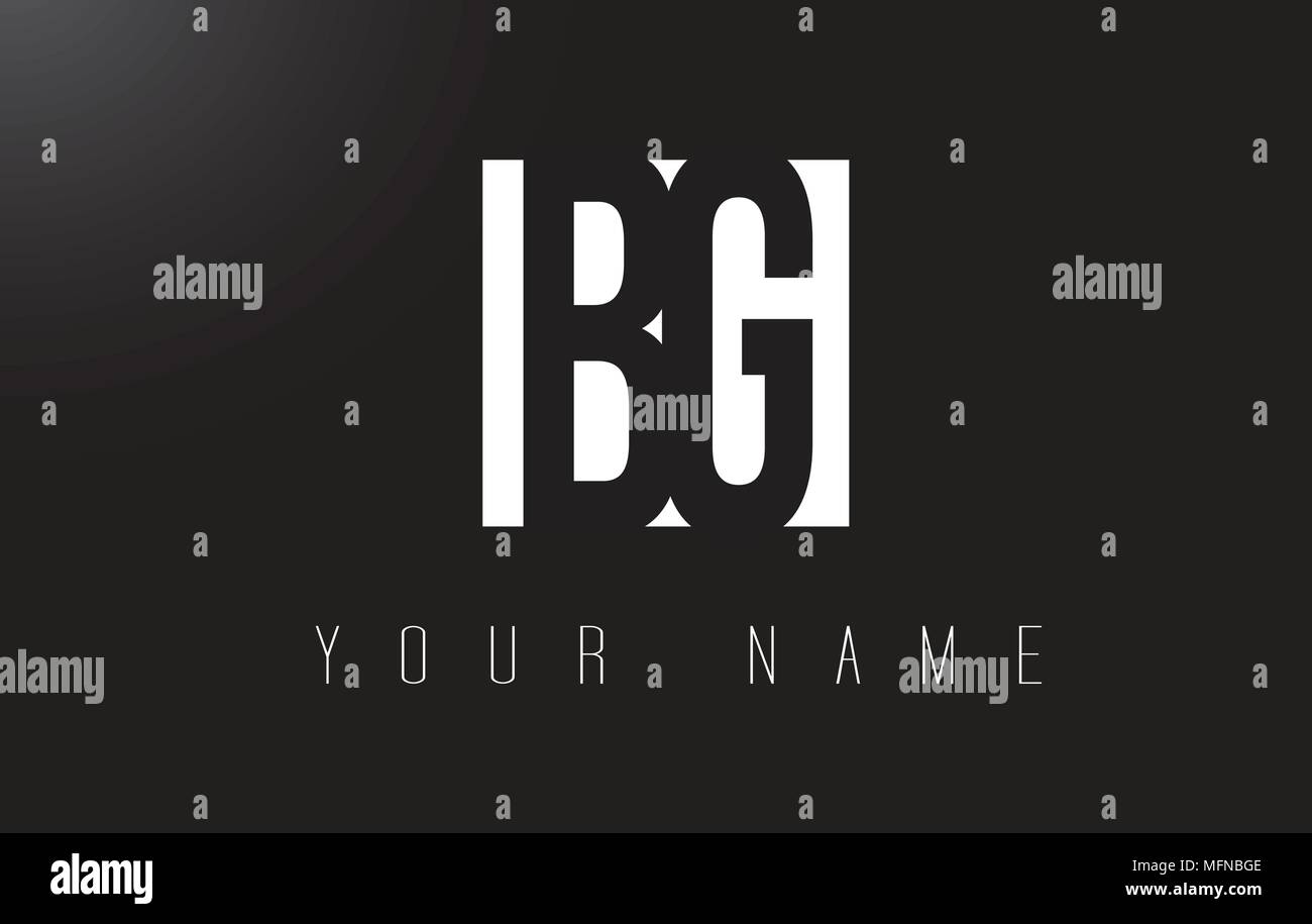Bg letter logo Stock Vector Images - Alamy