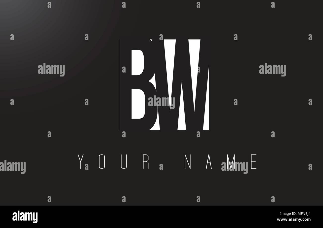 Bw letters hi-res stock photography and images - Alamy