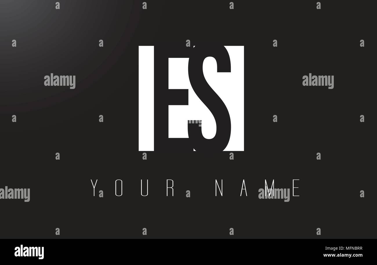 Es letter logo Stock Vector Images - Alamy