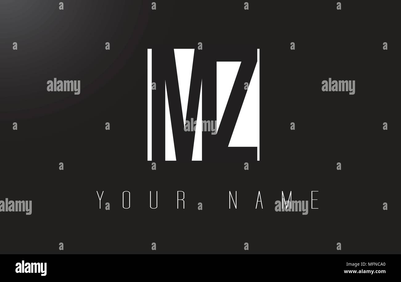 Mz letter logo hi-res stock photography and images - Alamy