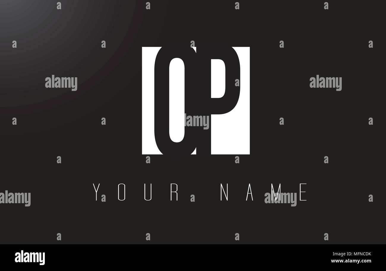 Op letter logo hi-res stock photography and images - Alamy