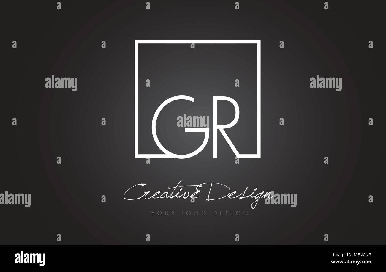Gr logo vector vectors hi-res stock photography and images - Alamy