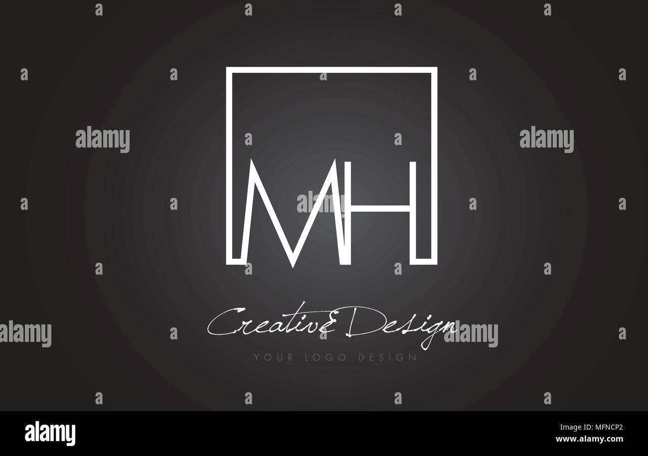Mh letters Stock Vector Images - Alamy