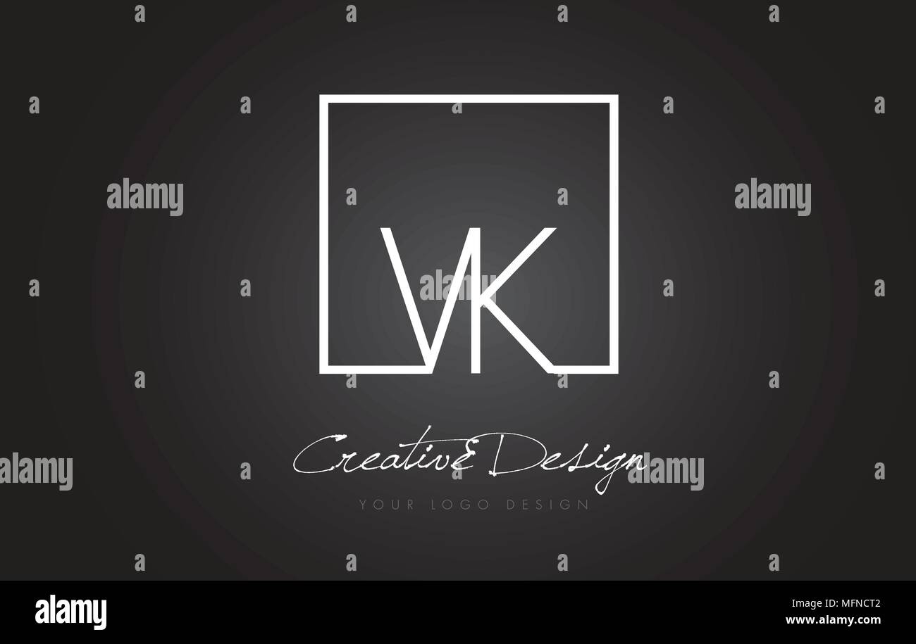 Vk logo vector vectors Stock Vector Images - Alamy
