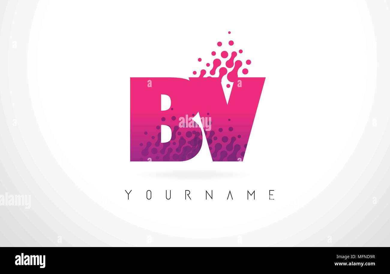 Bv letters Stock Vector Images - Alamy