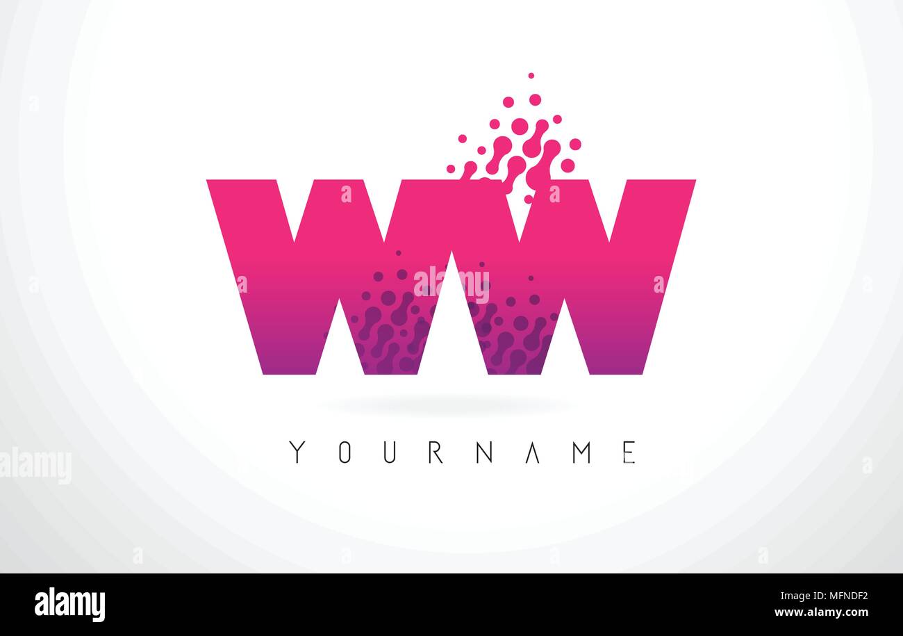 W particles Stock Vector Images - Alamy