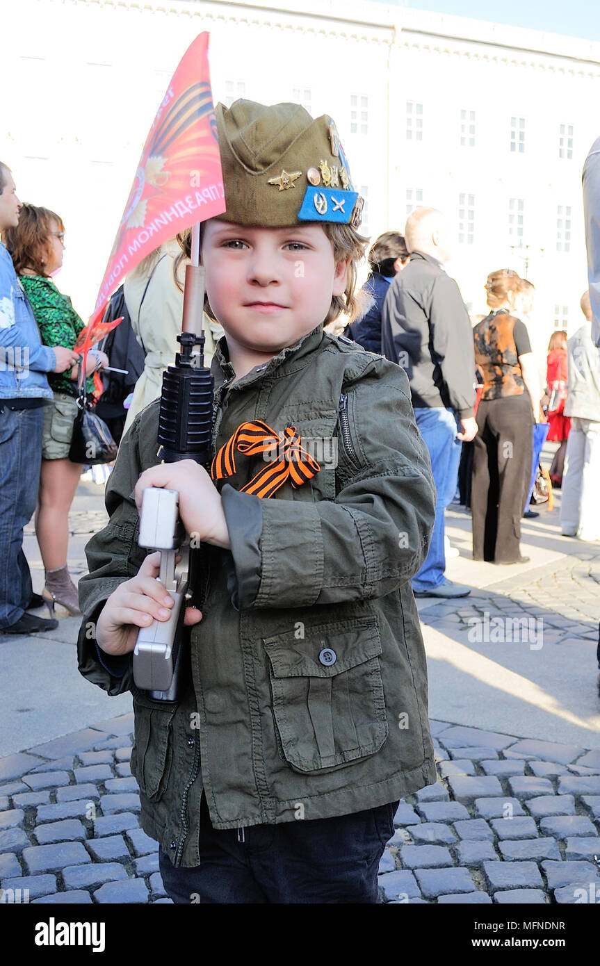 With a flag and a toy machine on the hi-res stock photography and ...
